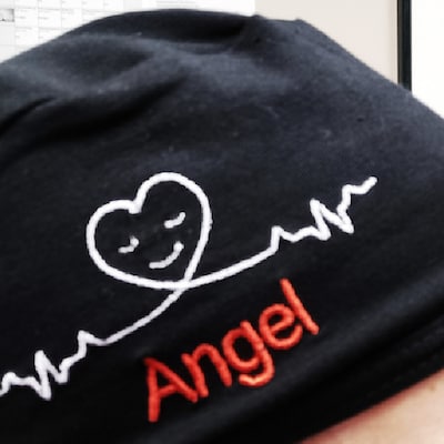 Custom Embroidered Personalized Scrub Cap, Crna Gift, OR / ER / ICU ...