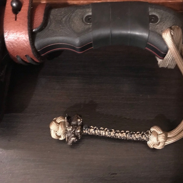Paracord Bead "toad" Knife Bead-lanyard Bead-edc Bead-paracord Beads ...