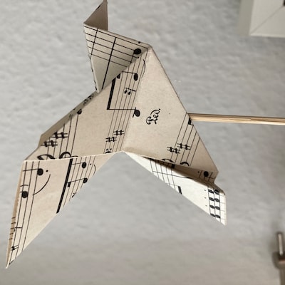 20 alte Notenblätter Musikpapier zum Basteln antikes Notenpapier ...