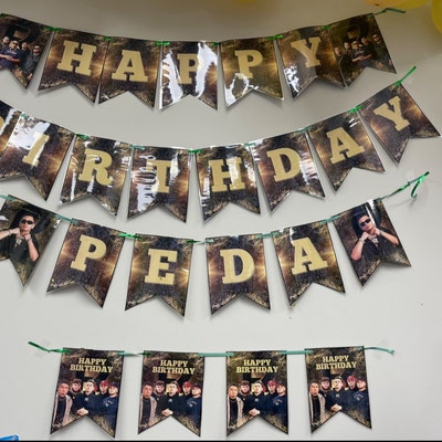 Peso Pluma Birthday Banners Peso Pluma Peso Pluma Cumpleaños Peso Pluma ...