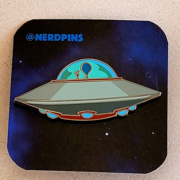 UFO Pin - Etsy