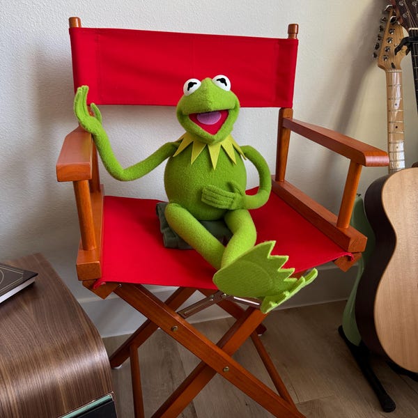 Professional Kermit the Frog Puppet Replica - Etsy