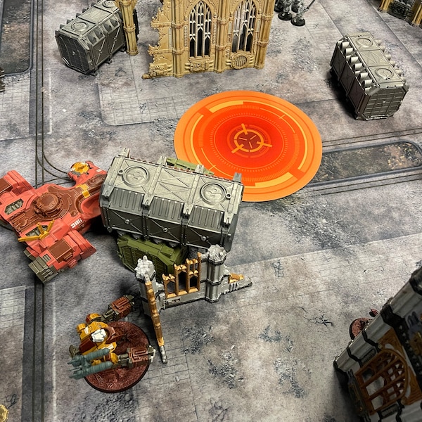 Custom Warhammer 40K Neoprene Objective Marker Set - 7.57" - Pariah ...