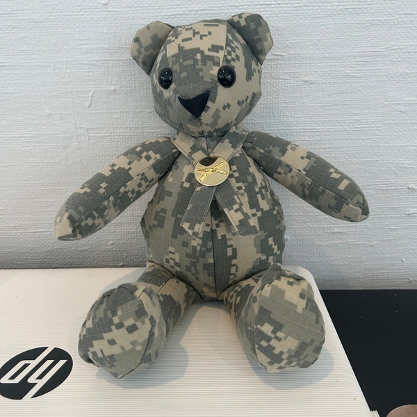 Simplicity A2115 Pattern Memory Bear Pattern Plush Sewing Pattern Memorial Bear Teddy Bear ...