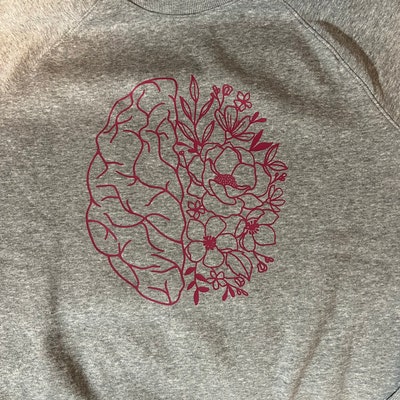 Wildflower Brain SVG Design Mental Health Matters SVG File for Cricut ...