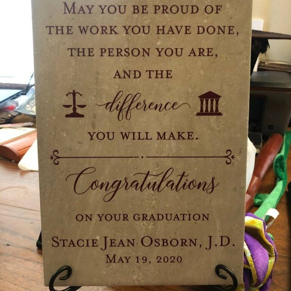 LAW School Congratulations on Your Graduation New Attorney or Lawyer ...