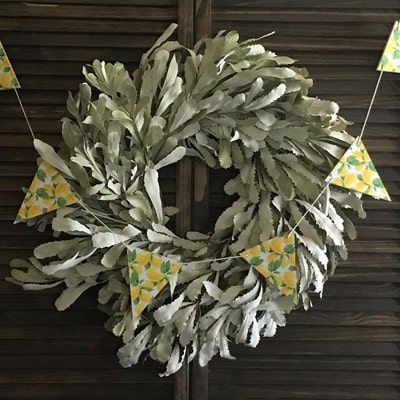 Lemon Banner Lemons Lemon Bunting Lemon Garland Garland - Etsy