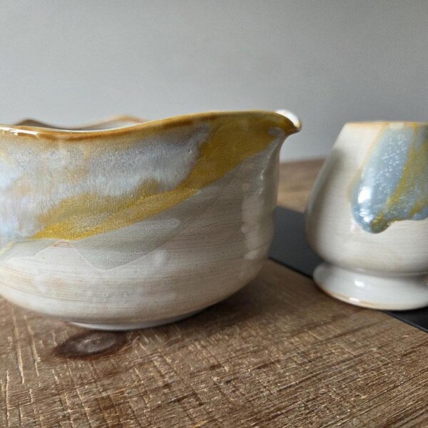 Hand Painted Cute Capybara Matcha Gift Set Matcha Bowl With Bamboo ...