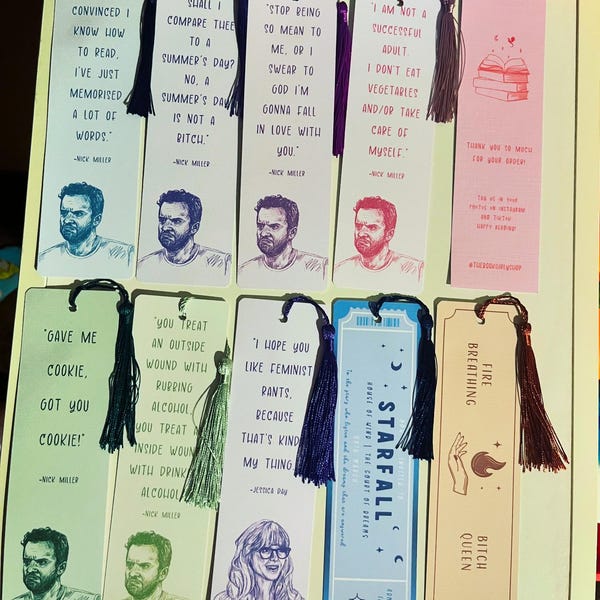 Suriel Tea Co Bookmark | Acotar Merch | Booktok - Etsy