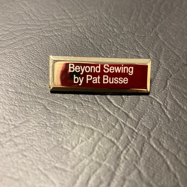 Custom Purse Bag Label Gold Black Silver Metal Blank Rectangle Tags ...