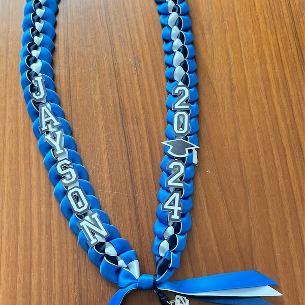 ELEMENTARY • MIDDLE SCHOOL • Graduation Lei • 2025 • Grad • Gift ...