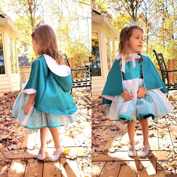 Girls Sewing Pattern Pdf, Hooded Cape Pattern, Costume, Cape Pattern ...