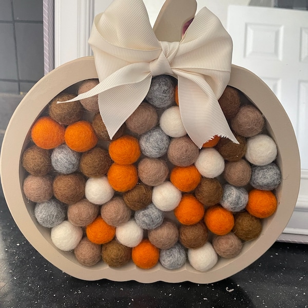 100 Wool Felt Balls, 2cm, Choose Your Colours! Bulk Pom Poms, Wholesale ...