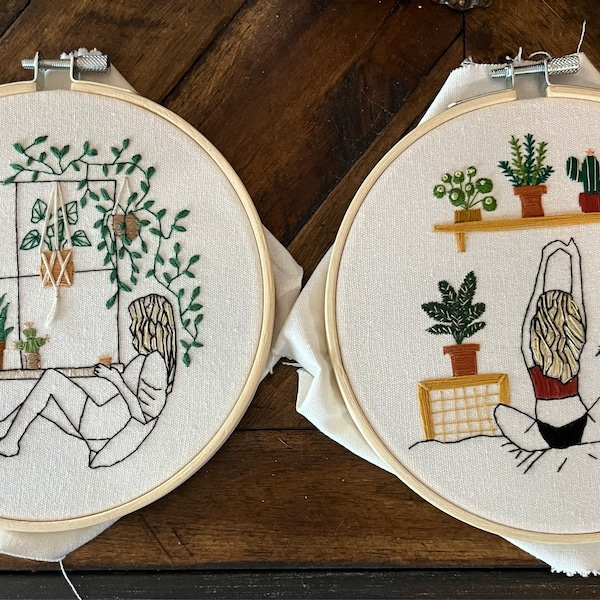 Complete Beginners Guide to Embroidery- PDF Digital Embroidery Stitch ...