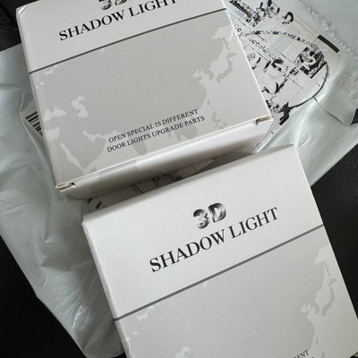 2X Led Puddle Light Side Mirror Logo Projector Lights for Mercedes AMG ...