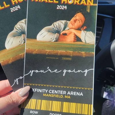 Nostalgic 90s Personalized Concert Ticket to Gift Fake Concert Tickets ...