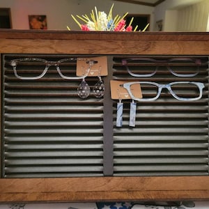 Pair Eyewear Topper Storage Display Holds 42 Toppers Wall Mounted or ...