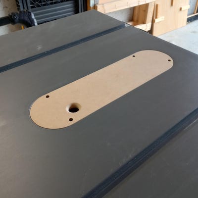 Sawstop Compact Table Saw Zero Clearance Insert rectangle Insert CTS-TSI - Etsy