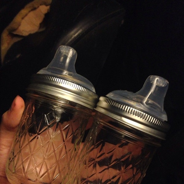 Mason Jar Sippy Cup | Nuby Sippy Kids Eco Mason Jar | Children's ...
