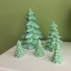 Set of Three. Mosser Glass 2.75 Jadeite Christmas Trees. - Etsy
