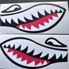 Shark Teeth / Shark Mouth Sticker Decal Set - Etsy