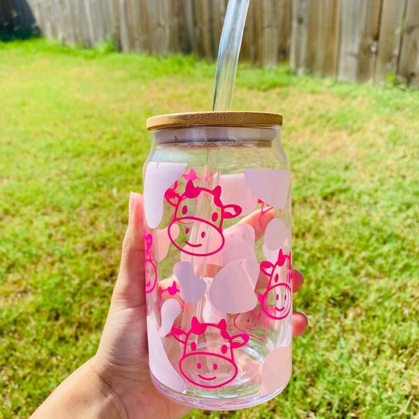 Cow Can Glass Wrap SVG, Cow Print Svg, Cow Head Svg, Animal Print Svg ...