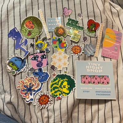 Greener Grass Sticker Pack, Vibrant, Unique, Color Pallete, Laptop ...