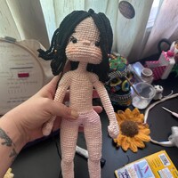 Munny Crochet Doll Pattern, Amigurumi Doll Pattern, PDF English Tutorial - Etsy Canada