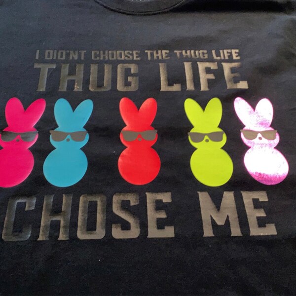 Thug Life Easter Peeps SVG Easter SVG, Peeps SVG, Thug Life Svg - Etsy