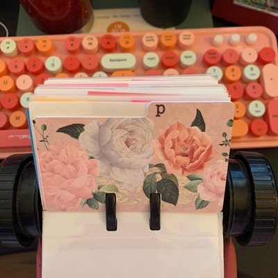 Rolodex Cards 6 Colors Lined - Etsy