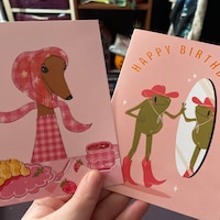 Howdy Partner Frog Art Print Frog Aesthetic Art Print Western Wall Art ...