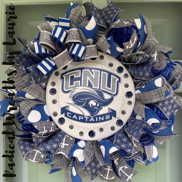 Christopher Newport University Captains CNU Vinyl Mascot Decal Sticker ...