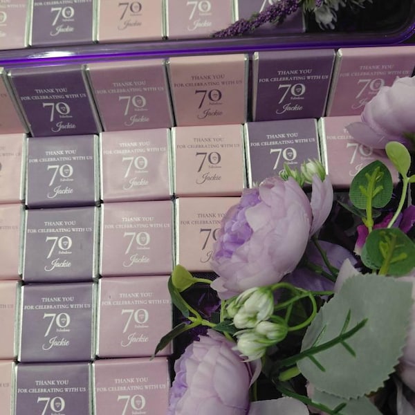50 Pcs Baby Shower Chocolate, Personalized Baby Chocolate, New Born ...