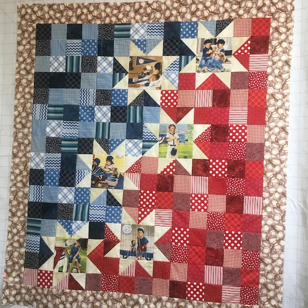 Family Portrait Quilt Panel Premium Cotton 36"x43" - Etsy
