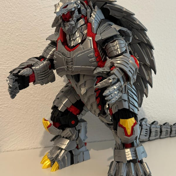 Mecha Godzilla Articulated 3D Print - Etsy