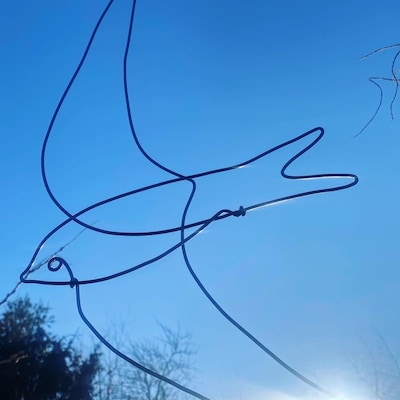 Wire Sculpture of Retro Camera, Gift for Photographer, Photography ...