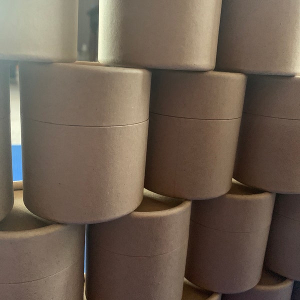 20 Biodegradable Jars 4oz 120g - Lotion or Body Butter Pot, Jars for ...