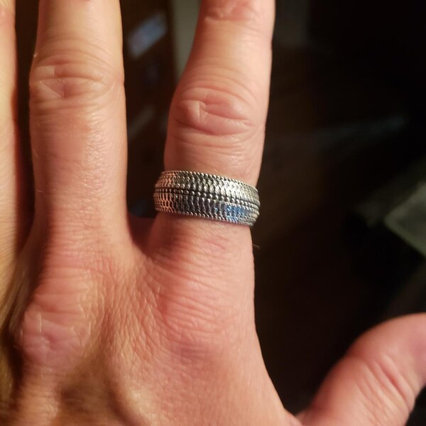 ULF Viking Adjustable Ring From Galloway Hoard - Museum Replica - Solid ...