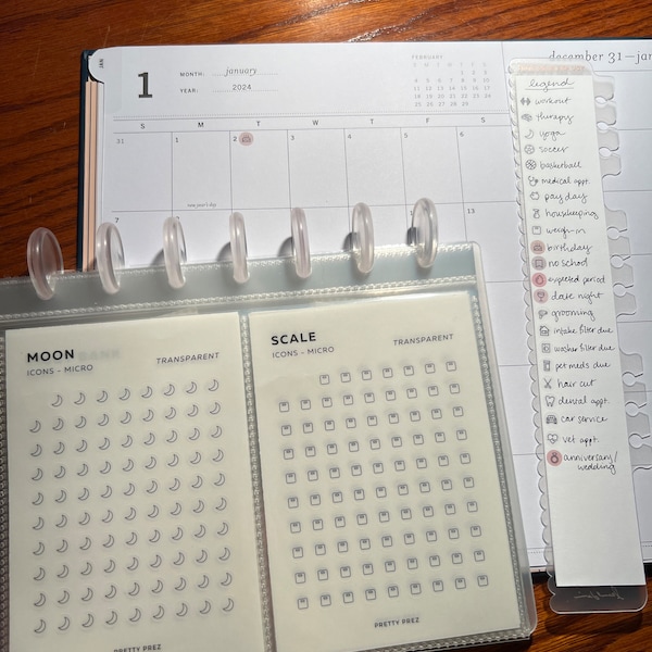 The Secret Printable Planner Dashboard Minimal Planner Dashboard ...