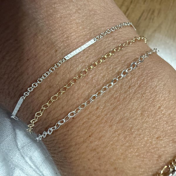 Book Connector, Gold Filled, Rose Gold Filled, Sterling Silver, Book ...