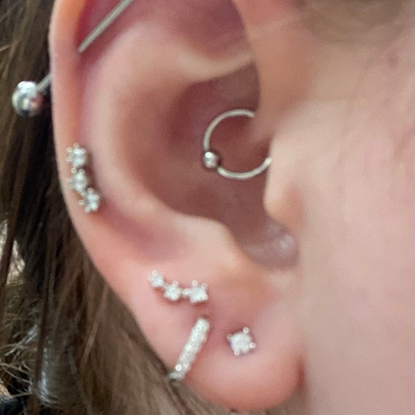 Dainty Everyday Ear Stack Set • Gift for Her • Bridesmaid Gift ...