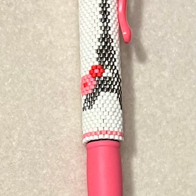 Hummingbird 3D Peyote Star Pattern PFD Colibri With Flower - Etsy