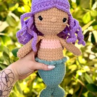 The Original Merbabies Amigurumi Pattern, Crochet Merbaby Plushie ...