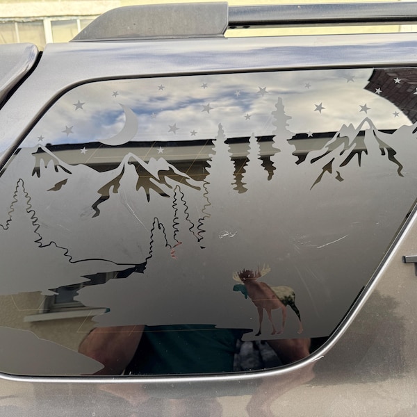 Fits 2010-2024 Toyota 4runner Rear Side Windows Topography Topo ...