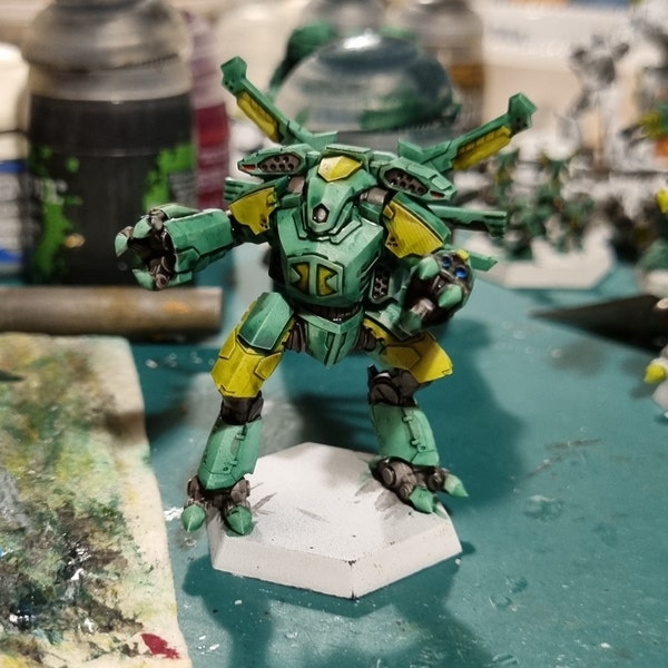 Phoenix Hawk IIC, Alternate Battletech Mechwarrior Miniature WITH BASE ...