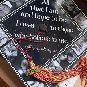 Personalized Mental Health Matters Graduation Cap Topper, Customized ...
