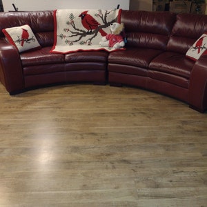 PDF PATTERN Cardinal Forest Overlay Mosaic Blanket, for Cozy Winter ...