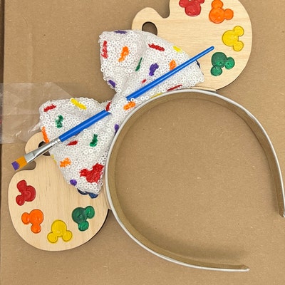 Artist Pallet Park Mouse Ears, Festival of the Arts Mouse Ears, Artist ...