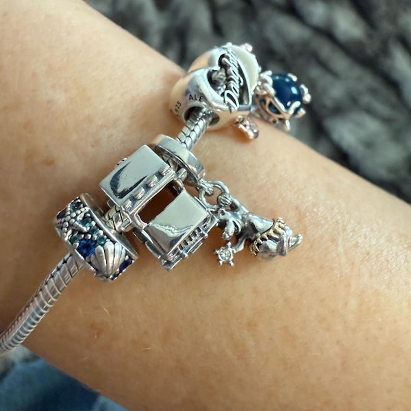 Giraffe Mutter und Baby Liebe Anhänger Charm, 925 Sterling Silber ...