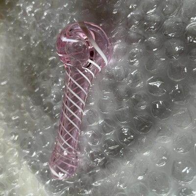 Pink Glass Pipe/ Glass Pipes/ Pipe/ Pipes - Etsy